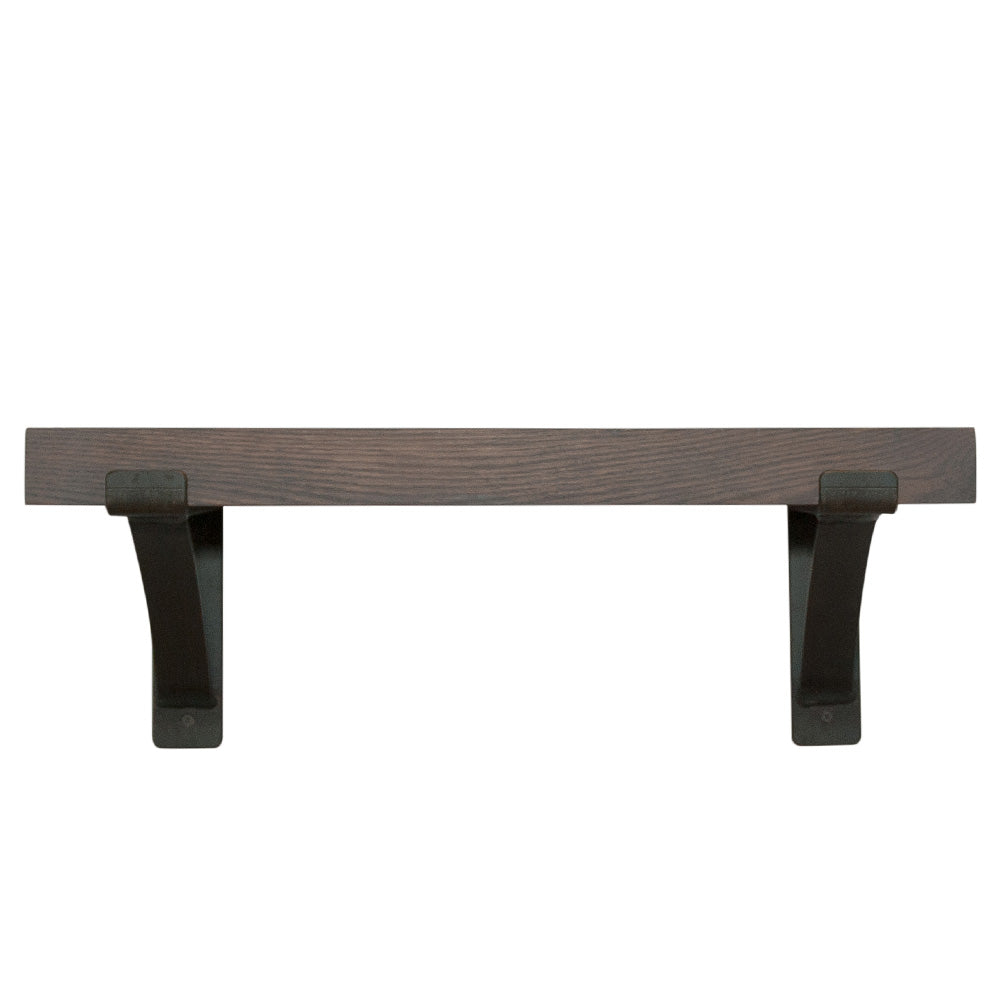 Lip Shelf Brackets | Rustic Red Door | Shelf Hardware