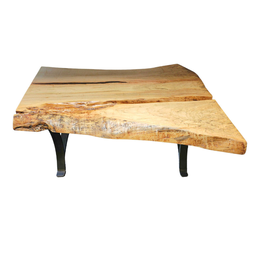 Spalted Maple Coffee Table | Live Edge | Rustic Red Door